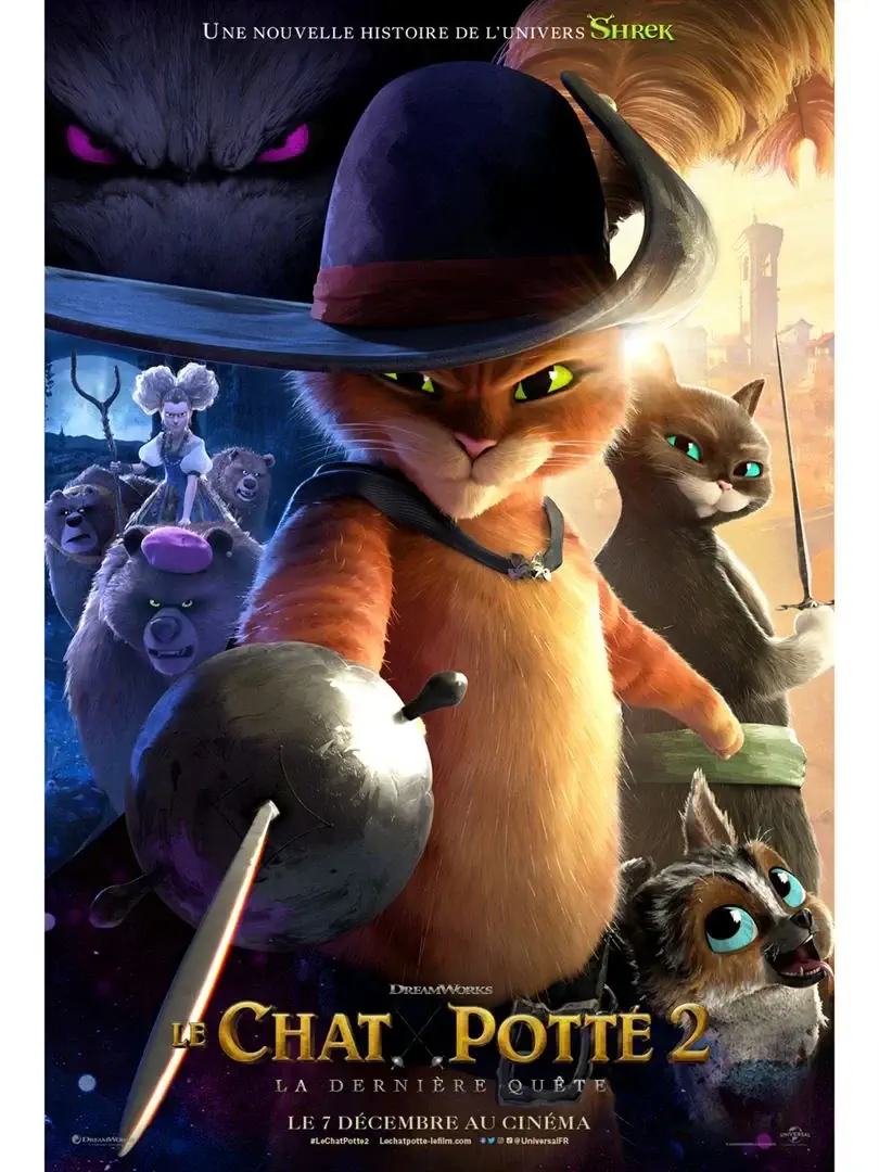 [Avis] Le Chat Potté 2 de Dreamworks - Les écrans de Claire